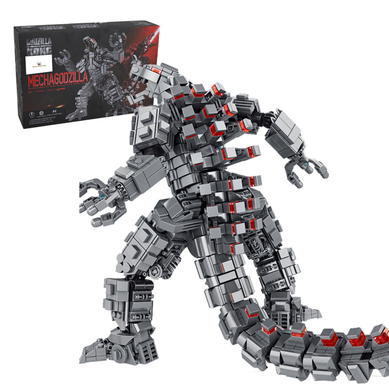 Conjunto de bloques de construcción Mecha Godzilla – Love - toys
